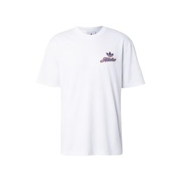 adidas originals Shirt 'SUMMER LEAGUE GFX TEE' male size XXL/XXXL Dusty blue / Red / White