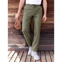 Catamaran Herren Schlupfhose in Baumwoll-Stretch-Qualit&auml;t, robust, khaki, Gr&ouml;&szlig;e 24