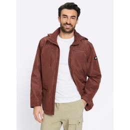 Catamaran Sports Herren Funktionsjacke mit Tunnelzug am Saum, rotbraun, Gr&ouml;&szlig;e 50