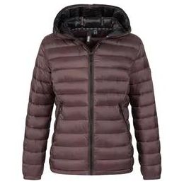Steppjacke LPO "GILMOUR MELVILLE VI Women", Herren, Gr. 40/42 (M), braun, 100% Polyester, figurbetont, mit innenliegendem Gummizug, Jacken Steppjacke, auch in Gro&szlig;en Gr&ouml;&szlig;en erh&auml;ltlich