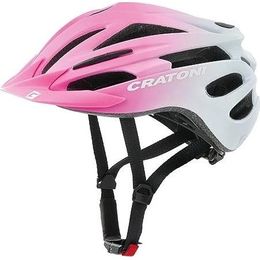 Cratoni Pacer Jr. Kinder-Helm pink-white matt XS/S (50-55 cm)