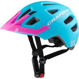 Cratoni Maxster Pro Kinder-Helm blue-pink matt S/M (51-56 cm)