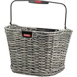 Klickfix Structura Fahrrad/Lenkerkorb schilf grau