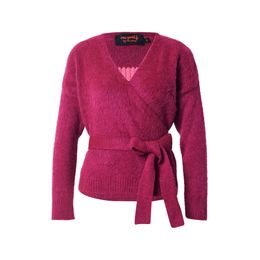 miss goodlife Strickjacke Damen Gr&ouml;&szlig;e XL beere / rosa