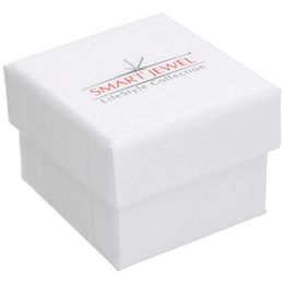 Smart Jewel Damen Paar Ohrstecker "schlicht, Zirkonia in Zargenfassung, Silber 925", ca. &Oslash; 3mm, Silber 925 (Sterlingsilber), silber, Silber 925