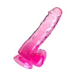 Pipedream King Cock Clear - 6" Cock With Balls, 17,8 cm