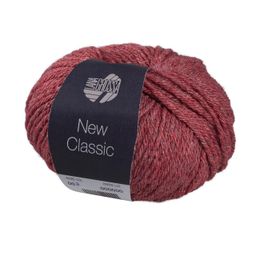 New Classic von Lana Grossa, Ziegelrot, aus Schurwolle