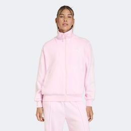 Damen Trainingsjacke "adidas originals MOHAIR FIREBIRD LOCKERES"clear pink, Gr. M, adidas originals, Obermaterial: 100% Polyester, Jacken