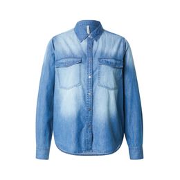 Pepe Jeans Bluse 'SANSA' Damen Gr&ouml;&szlig;e S blue denim