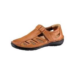 Kletterschuh, Herren, Gr. 43, braun (camel), Glattleder, Schuhe