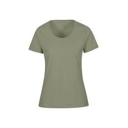 TRIGEMA Damen T-Shirt "TRIGEMA Damen T Shirt aus Biobaumwolle"salbei, Basic, Gr. XL, Single Jersey, 100% Baumwolle (Bio-Baumwolle kbA), Shirts