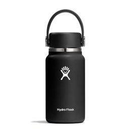 Hydro Flask Thermoflasche "Hydroflask 200 ML MICRO HYDRO", 200mlschwarz, Trinkflaschen, Tempshield Doppelwand-Vakuumisolierung