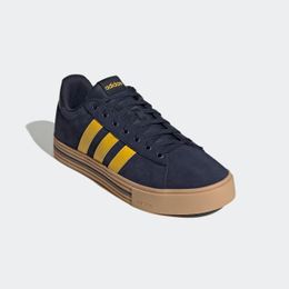 Damen Sneaker "DAILY 4.0", adidas Sportswear, Gr. 44legend ink, utility gelb, gum 3, Leder, Synthetik, Schuhe