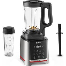 Tefal Standmixer "BL91HD Infiny Mix+ Highspeed", B:20cm H:45cm T:22,5cm, schwarz, Zerkleinerer, 5 automatische Programme, Klingen mit