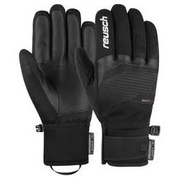 Skihandschuhe Reusch "Venom R-TEX XT", Damen, Gr. 11, schwarz (schwarz, schwarz), 88% Polyester, 10% Polyurethan, 2% Elasthan, mehrfarbig, Handschuhe, aus wasserdichtem und atmungsaktivem Material