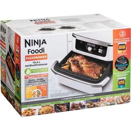 Ninja AF500EUWH Foodi FlexDrawer 10,4l, wei&szlig;