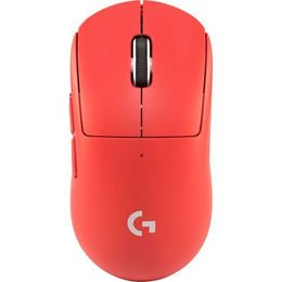 Logitech G PRO X SUPERLIGHT 2 SE Maus - Gaming - Wireless - Rot