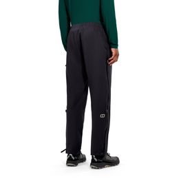 Berghaus Herren Regenhose "PACSMART 2.5L RAIN-PANT"schwarz, schwarz 33, Gr. L, Obermaterial: 100% Polyamid, Hosen, ohne Verschluss, atmungsaktiv,