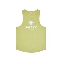 Saysky Logo Combat Pro Singlet Bekleidung Herren gelb