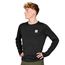 Saysky Clean Flow Long Sleeve Bekleidung Herren schwarz