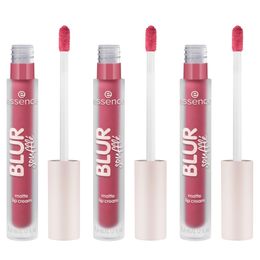 Essence Damen Lippenstift "BLUR SOUFFL&Eacute; MATTE LIP CREAM"05, crush hour, Lippen-Kosmetika, Semi-matte Textur mit Soft-Focus f&uuml;r perfekte Blurred Lips