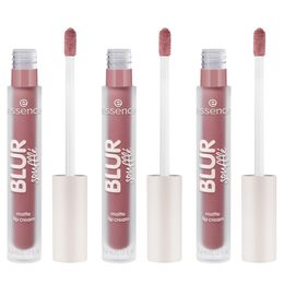 Essence Damen Lippenstift "BLUR SOUFFL&Eacute; MATTE LIP CREAM"10, status toast, Lippen-Kosmetika, Semi-matte Textur mit Soft-Focus f&uuml;r perfekte Blurred Lips