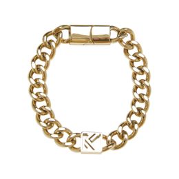 Karl Kani Damen Armband "Karl Kani KK Og Cubanlink Bracelet", onesizegold, Armb&auml;nder