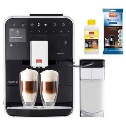 Melitta Kaffeevollautomat "Barista T Smart F 83/0-102, schwarz", schwarz, B:25,9cm H:37,2cm T:46,7cm, Kaffeevollautomaten, 4 Benutzerprofile& 18 Kaffeerezepte, nach italienischem Originalrezept, Kaffeevollautomat