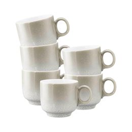 Seltmann Weiden Tasse "Cappuccinotassen Sento Home 300 ml", 1 tlg., beige, Trinkgef&auml;&szlig;e