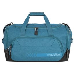 Travelite Reisetasche "KICK OFF, verschiedene Gr&ouml;&szlig;en und Farben", blau, Polyester, unifarben, Taschen, Reisegep&auml;ck Sporttasche Freizeittasche mit