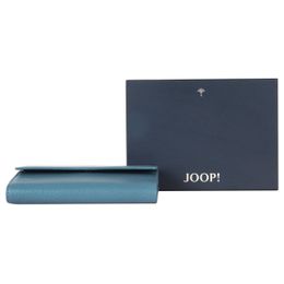 JOOP! JOOP Damen Geldb&ouml;rse "lantea cosma purse mh10f", blau, Ziegenleder, unifarben, Basic, Kleinlederwaren, aus Ziegenleder, mit weichem Innenmaterial aus
