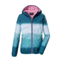 Killtec Kinder Funktionsjacke "KOS 155 GRLS JCKT"ocean, Gr. 116, Obermaterial: 100% Polyester;Futter: 100% Polyester, Jacken, Leichte, wetterfeste