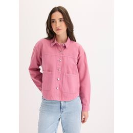 bonprix Shaket aus reiner Baumwolle, rosa, Gr.50, L&auml;ssiges Shaket aus reiner Baumwolle, aus 100% Baumwolle
