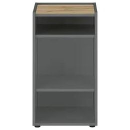 Kommode Home Affaire "CiTY/GiRON", grau (anthrazit), B:40cm H:67cm T:40cm, Sideboards, Kommode, Aktenschrank, wohnliches Home Office, Breite 40 cm