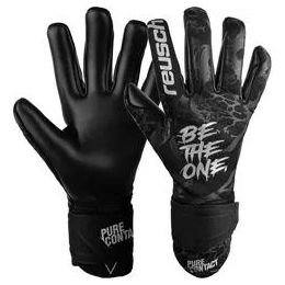 Torwarthandschuhe Reusch "Pure Contact Infinity", Damen, Gr. 9, schwarz, 84% Elastodien, 10% Polyester, 6% Polyamid, mehrfarbig, Handschuhe, mit sehr gutem Grip