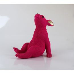 AM Design Dekofigur, B/H/T: 17cm x 26cm x 29,5cmrosa, Wohnzimmer, Dekofiguren