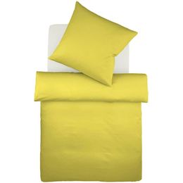 Bettw&auml;sche Fleuresse, gr&uuml;n, Mako-Satin, Obermaterial: 100% Baumwolle, Bettw&auml;sche, "Colours in 135x200, 155x220 oder 200x200 cm", Bettw&auml;sche aus 100%