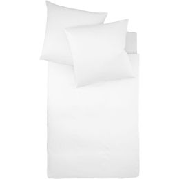 Bettw&auml;sche Fleuresse, wei&szlig;, Mako-Satin, Obermaterial: 100% Baumwolle, Bettw&auml;sche, "Colours in 135x200, 155x220 oder 200x200 cm", Bettw&auml;sche aus 100%