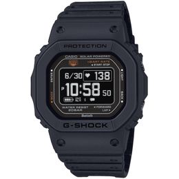 Casio G-SHOCK Herren Smartwatch "DW-H5600", schwarz, Smartwatches, Solaruhr, Armbanduhr, Herrenuhr, Stoppfunktion,Herzfrequenzmesser