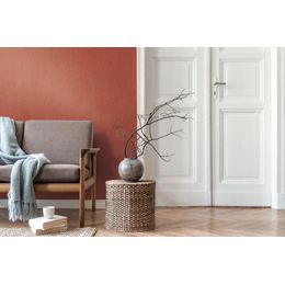 Livingwalls LIVING WALLS Vliestapete "Unitapete Leausenstruktur - Vliestapete modern", B/L: 0,53m x 10,5m, Rollen: 1braun, Wohnzimmer, Tapeten, Moderne