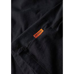 Superdry Herren Rundhalsshirt "Vintage Logo Emb Te", schwarz, Gr. XXL, unifarben, Single Jersey, Obermaterial: 100% Baumwolle, Shirts, schmale