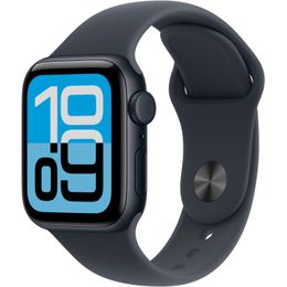 Apple Smartwatch "Watch SE 3", 40mm,mit eSIM, S/M, Sport Band, schwarz, Smartwatches