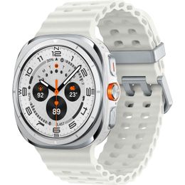 Samsung Smartwatch "Galaxy Watch Ultra (2025)", 47mm, 4G (LTE), wei&szlig;, Smartwatches