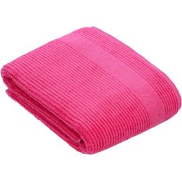 Badetuch Vossen, B:100cm L:150cm, rosa, Webfrottier, Baumwolle, Handt&uuml;cher, "Tomorrow"