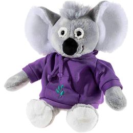 Heunec Kinder Kuscheltier "Hoody Crew, Koala Emily Eukalyptus 35 cm", grau, Polyester, B:15cm L:35cm T:18cm, Pl&uuml;schfiguren