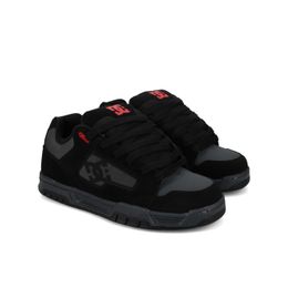 DC Shoes Herren Schn&uuml;rschuh "DC Coiler", Gr. 8,5, schwarz, Obermaterial:42.52% Leder, 34.74% Synthetikmaterial, 22.74% Microfaser;, Schuhe
