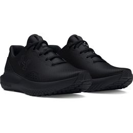 Under Armour Herren Laufschuh "UA Charged Surge 4", Gr. 48,5, schwarz, Synthetik, Textil, Schuhe, Gute D&auml;mpfung