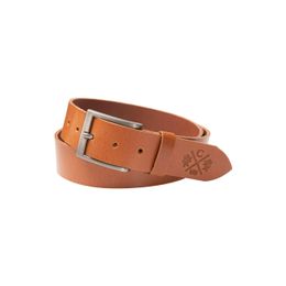 CAMP DAVID Herren Lederg&uuml;rtel, braun, Gr. 90, unifarben, Leder, G&uuml;rtel, mit Logo-Pr&auml;gung