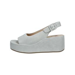 H&ouml;gl H&Ouml;GL Damen Keilsandalette "H&ouml;gl Sandalen Veloursleder", Gr. 41, blau, Veloursleder, Schuhe