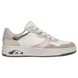 Skechers Damen Sneaker "UNO CTL", Gr. 36taupe, multi, Lederimitat, Veloursleder, Schuhe, Retro Sneaker, Schn&uuml;rschuh mit Materialmix